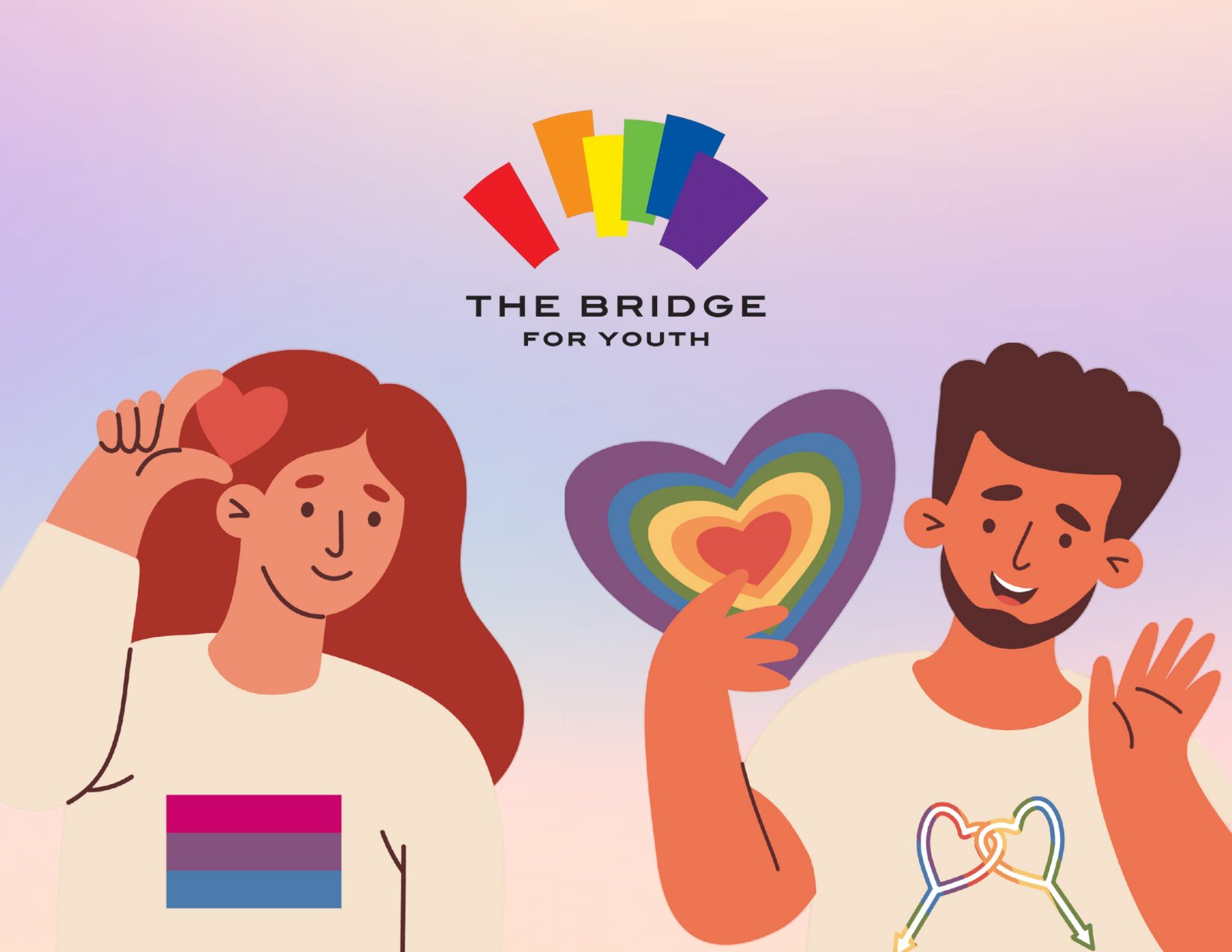 “My First Pride Month” - The Bridge for Youth Homeless Shelter